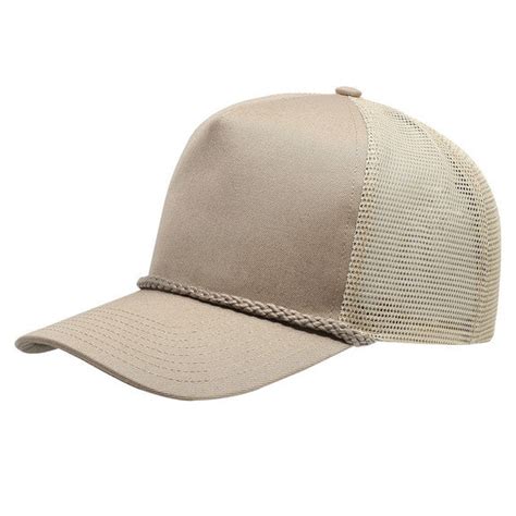 Khaki Rope Snapback Salty Bird