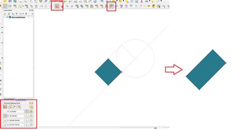 Cad QGIS Modify Rectangular Shaped Polygons Geographic Information Systems Stack Exchange