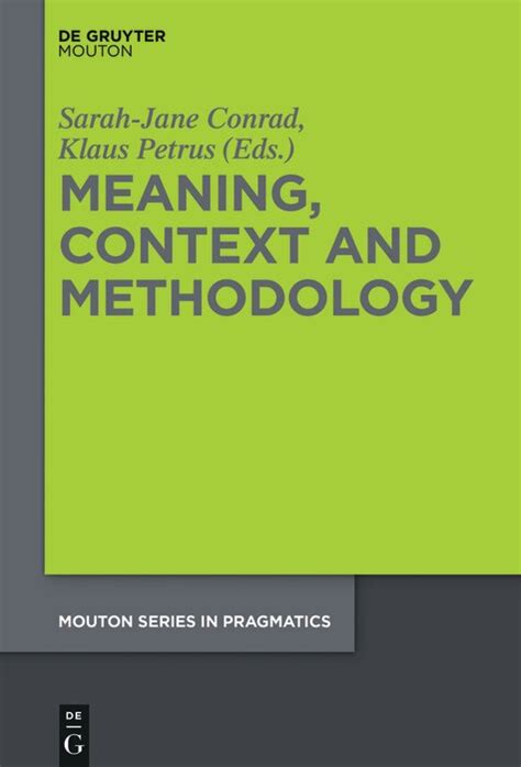 meaning context and methodology indigo
