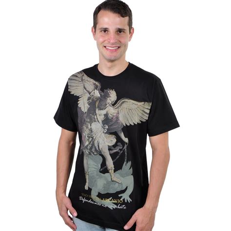 Camiseta São Miguel Arcanjo Googlw8qa8l