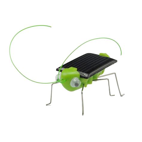 Solar Grasshopper Insect Bug Moving Toy Lovely Fu Grandado