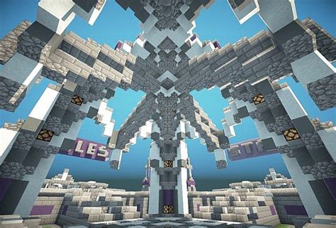 Simply A Blue Spawn Minecraft Map