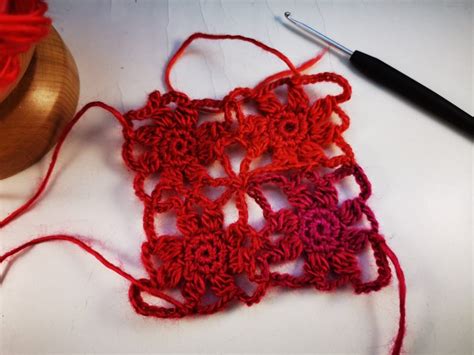 Häkelblume Gerbera