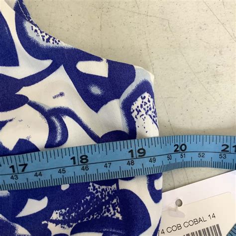 Brand New Rivette Blair Womens Label Size AUS Tank Blue White S