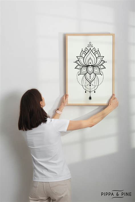 Lotus Svg Bundle Lotus Mandala Svg Eps Ai Pn Lotus Flower Boho