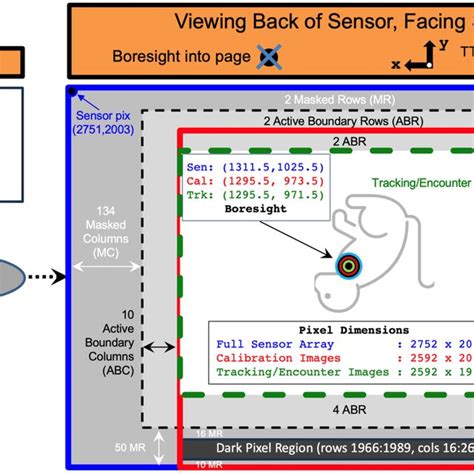 Cartoon Diagram Of The Full Ttcam1 Cmos Detector Array As It Is