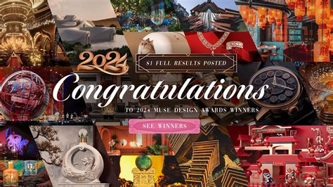 2024 Muse Creative And Muse Design Awards Season 1 Winners