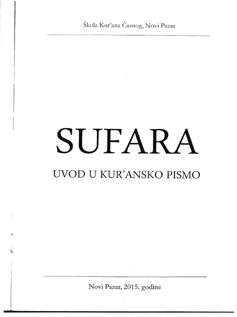 Sufara Pdf