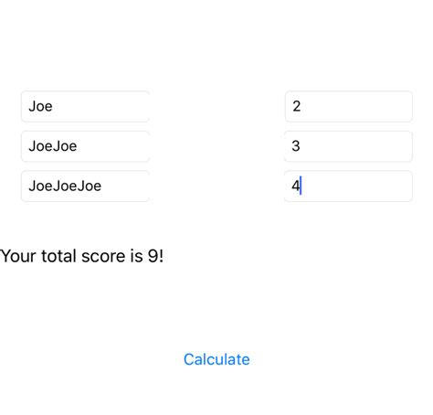 Ios Sum Of Uitextfield Values Crashes When Any Field Is Left Blank