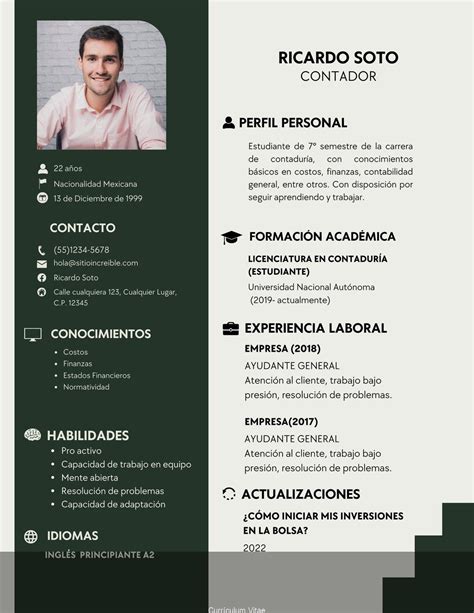 7 ejemplos de cv exitosos que te ayudarán a conseguir el trabajo de tus