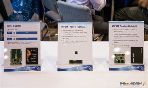 JMicron Displays Controller Lineup Flash Memory Summit 2015 Update The SSD Review