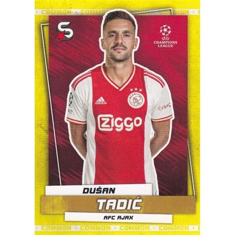 Buy Cards Dušan Tadić Common Ajax Topps Superstars 2023