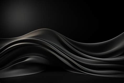 Premium Photo | Black and white swirls abstract wallpaper