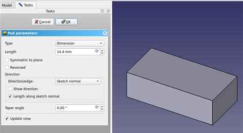 file freecad exercise1 padding png freecad documentation