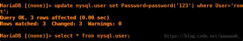 使用mariadb数据库管理系统logbook怪的博客 Csdn博客