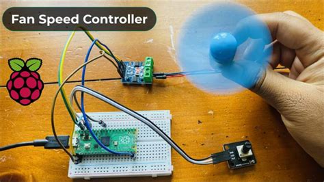 Dc Motorfan Speed Controller With Raspberry Pi Pico