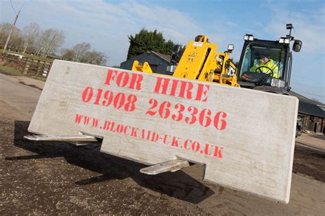 Block Aid Uk Concrete Barrier And Weight Hire