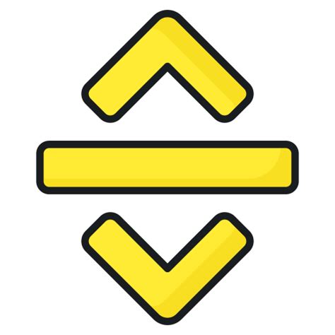 Resize Up Down Direction Point Arrows Arrow Icon Download On