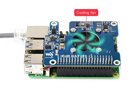 Power Over Ethernet Hat F For Raspberry Pi 5 High Power Onboard