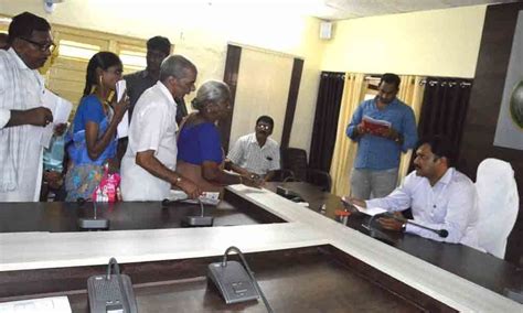 collector rajat kumar saini promises potable water through mission