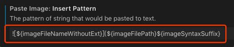 Vscode Markdown图片复制插件路径配置 独一无二的小个性