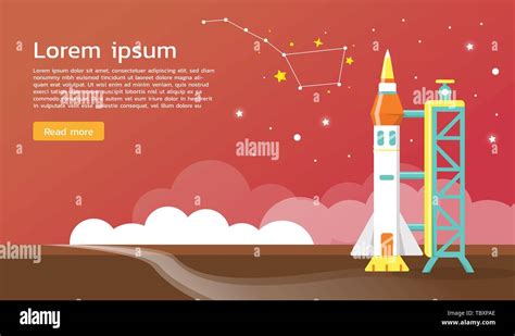 The Big Dipper And Space Shuttle Illustration Vector Design Stock Vector Image And Art Alamy
