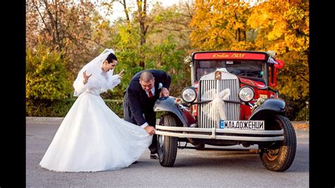 Сватбеният ден на Лазарина и Николай в ресторант Лебед Youtube