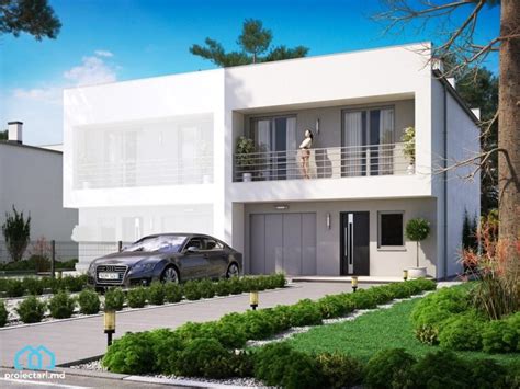 Proiecte Case Duplex Mici 100m2 De La Proiectarimd