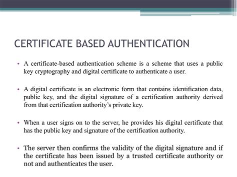 Cryptography In User Authentication Ppt