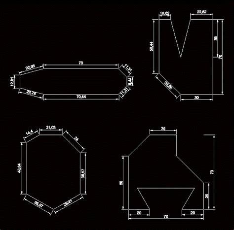Geometric Figures Dwg Block For Autocad • Designs Cad