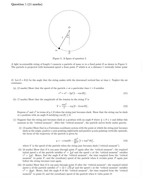 Solved Question 5 23 ﻿marks Figure 5 A Figure Of Question