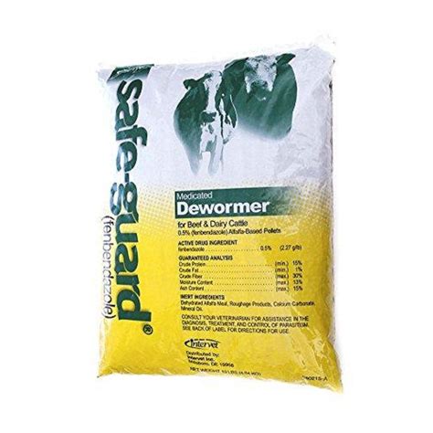 Merck Animal Health Safe Guard Medicated Dewormer Pellets 10 Lb Bag