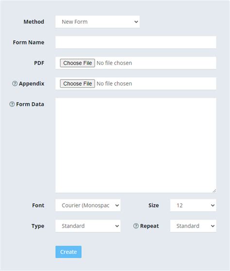 RDM Forms Documentation RDM Infinity