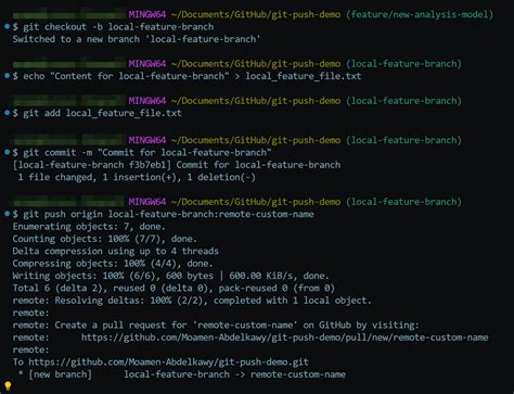 a developer s guide to the git push command with practical examples udacity