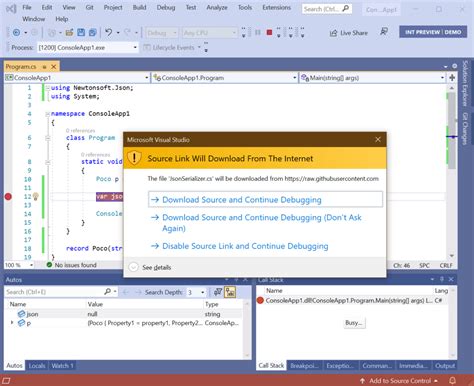 Improving Debug Time Productivity With Source Link NET Blog