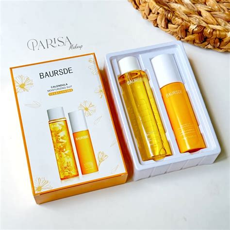 ست تونر و امولوسیون مرطوب کننده کالندولا Baursde - آرایشی و بهداشتی پریسا