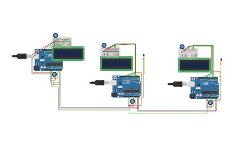 Circuit Design I2c 2 Slaves Tinkercad