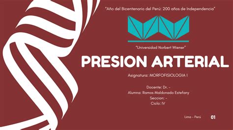 SOLUTION: Presion arterial - Studypool