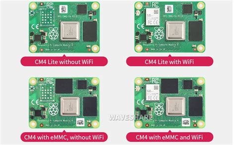 Amazon Com Waveshare Compute Module 4 The Power Of Raspberry Pi 4 In A Compact Form Factor 8GB