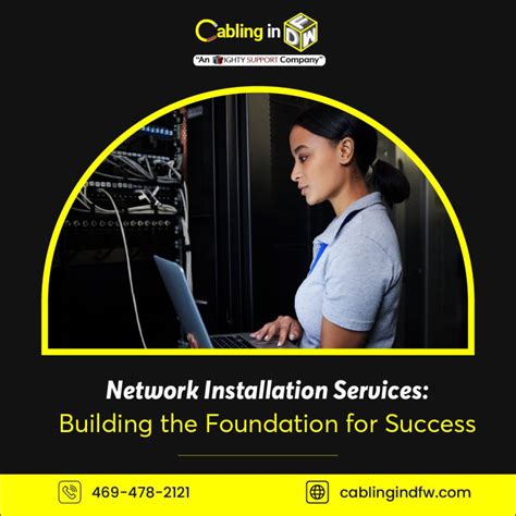 Networkinstallation Structuredcabling Techinfrastructure Digitaltransformation