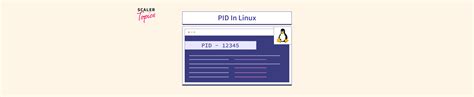 What Is Pid In Linux Scaler Topics