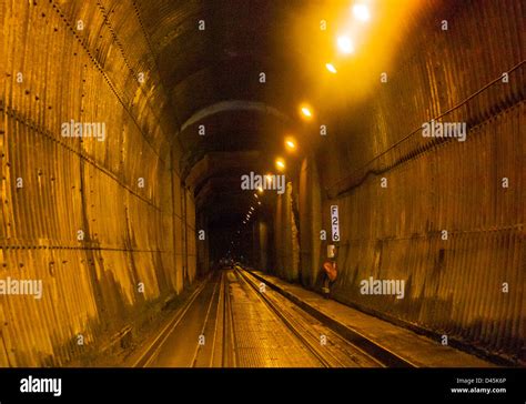 The Anton Anderson Memorial Tunnel Under Maynard Mountain Is Shared By