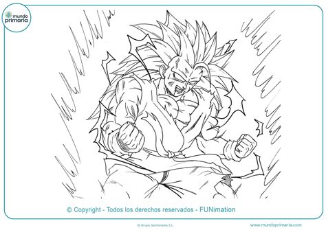 Dibujos De Goku Y Son Goku Para Colorear 【listos Para Imprimir】