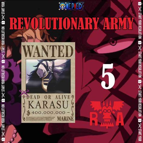 Jual Poster Anime And Manga Wanted One Piece Bounty Revolutionary Army