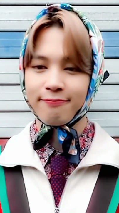 Jimins Iconic Scarf Shoot 😁 Jimin Jungkook Jikook Miniejagi Bts Seasongreetings Kpop