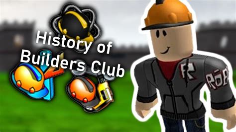 The History Of Roblox Builders Club Youtube