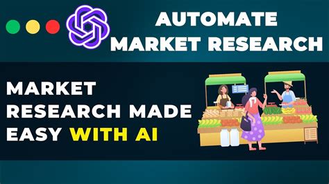 🤖 Automate Market Research With Ai Tools Techniques And Business Insights Youtube
