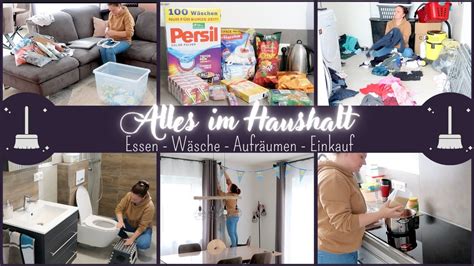 XXL Alles im Haushalt Get it all done XXL Aufräum Motivation Essen