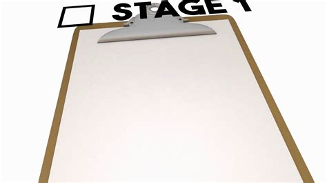 Four Stages Checklist Clipboard Assessment Stock Motion Graphics Sbv 348703183 Storyblocks