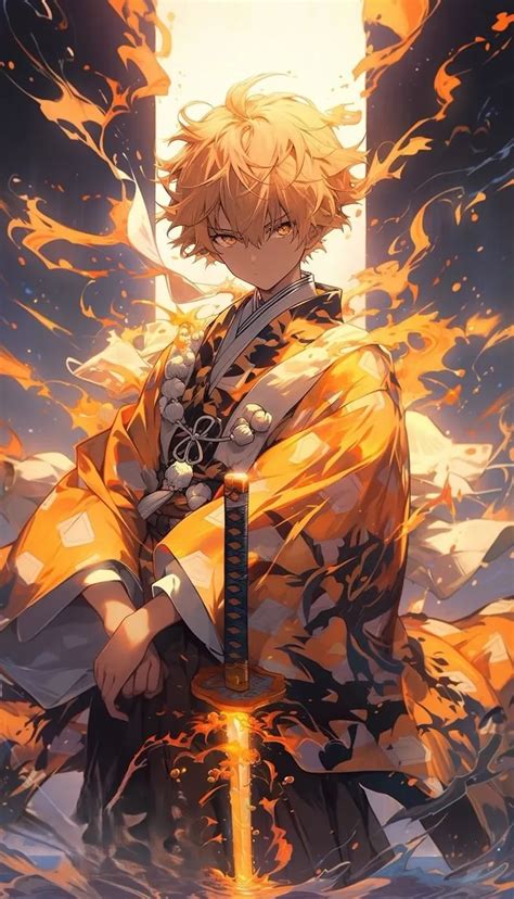 Những Avatar Zenitsu Cute Dễ Thương Nhưng đầy Sức Mạnh